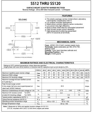 China Durable SEP SS14 semiconductor parts engineered for in industrial electronic assemblies and devices for sale