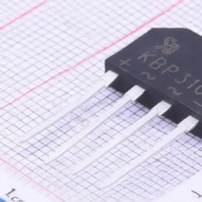China Glass Passivated Bridge Rectifier Shikues KBP310 Rated 1000V Ideal for Printed Circuit Board Mounting for sale