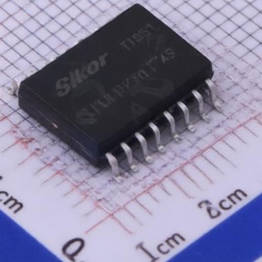 Quality Octal Darlington Transistor Array Slkor ULN2803AS for Load Control in TTL CMOS Digital Logic Systems for sale