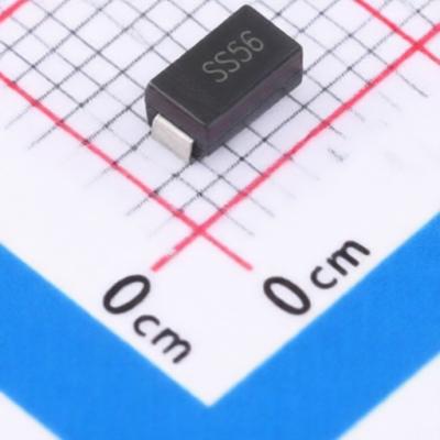 China Surface Mounted Schottky Rectifier WEIDA SS56A with Molded Plastic UL 94V 0 and Green Compound Option for sale