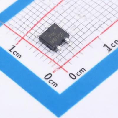 China Plastic Encapsulated Bridge Rectifier TOS MB10F-50 Designed for Robust AC DC Full Wave Rectification for sale