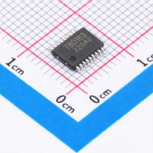 Quality load driver 8 channel sink type DMOS transistor array TOSHIBA TBD62183AFNGZEL with built in clamp diode for sale