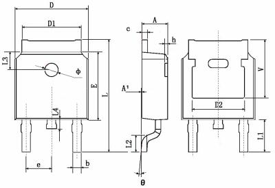 China N Channel Trench Power MOSFET XIN FEI HONG FH30150D 30V 150A Continuous Drain Current TO 252 Package for sale