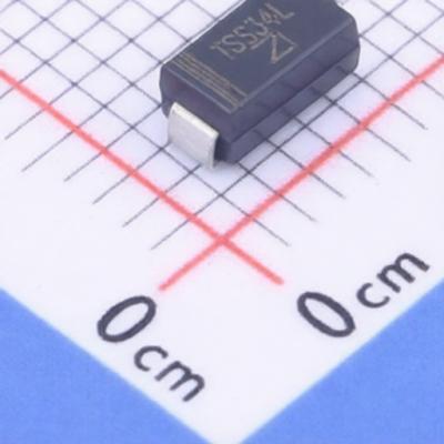China Surface Mounted ZHIDE TSS34LA Schottky Barrier Rectifier with Pure Tin Lead Finish and Green Compound for sale