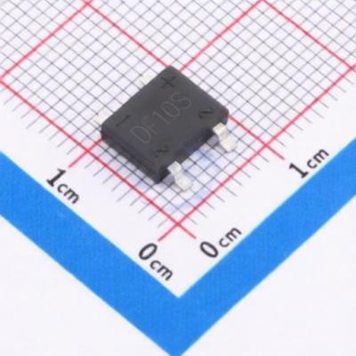 China Surface Mount Bridge Rectifier YONGYUTAI DF10S Featuring 1000 Volt Reverse Voltage and 1 Amp Current for sale