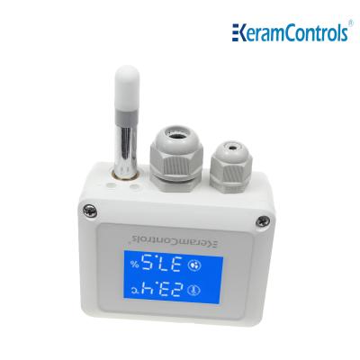 China Air Temperature And Humidity Sensor RS485 Wall Mount Temp Humid Transmitter for sale