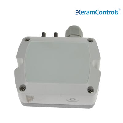China 0-2000pa Room Differential Pressure Sensor For Air Pressure Difference for sale
