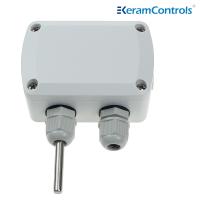 China PT100 ABS And PC Plastic Temperature Sensor For HVAC System for sale
