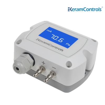 Cina moltiplicatore di pressione differenziale LCD dell'esposizione 0-10V per la HVAC in vendita