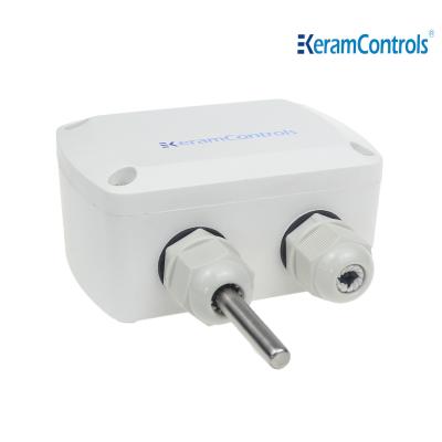 China PT1000 Temperature Sensor Temperature Gauge With 2 Wire PC ABS Housing for sale