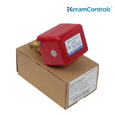 China Red Liquid Flow Switches For Refrigeration System Heat Pump for sale