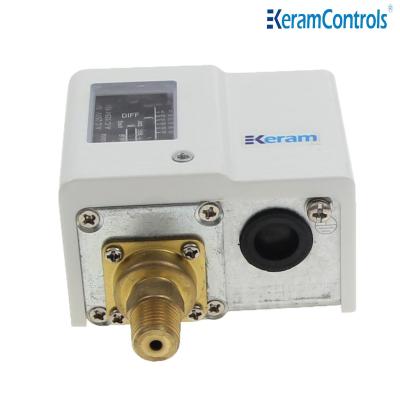 China 24V Adjustable Pressure Switches 64A Air Or Liquid for sale
