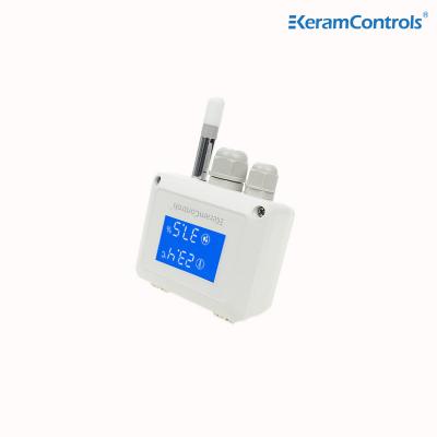 China Transmisor 4-20mA de la temperatura y de la humedad de conducto de la exhibición del LCD en venta