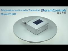 Air Duct Mounted Temperature Humidity Transmitter Digital Output