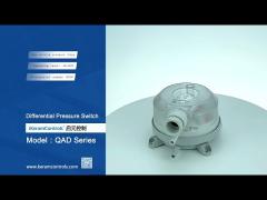 IP54 30-300Pa Air Differential Pressure Switch For Air Conditioner