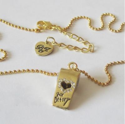 China Silbido pendiente de Betsey de los collares de la cadena del suéter del encanto en venta