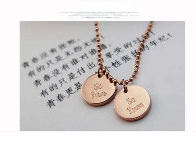 China Collar pendiente de acero titanium de la joyería de las mujeres de la moda en venta