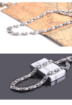 China Forme a joyería para hombre el acero inoxidable collar para hombre la cadena para hombre los 53cm joyería de China de la venta al por mayor en venta