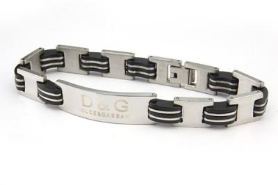 China Forme a hombres para hombre de la joyería la pulsera acero inoxidable más la joyería al por mayor de las pulseras del silicio en venta