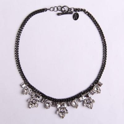 China Fashion brand jewelry Juicy Couture necklace charm black necklaces jewellery wholesale for sale