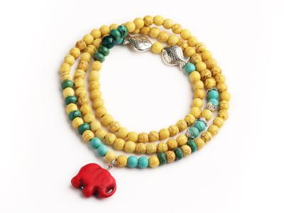 China Fashion turquoise bracelet beaded woman Jewelry wholesale from China very low MOQ for sale