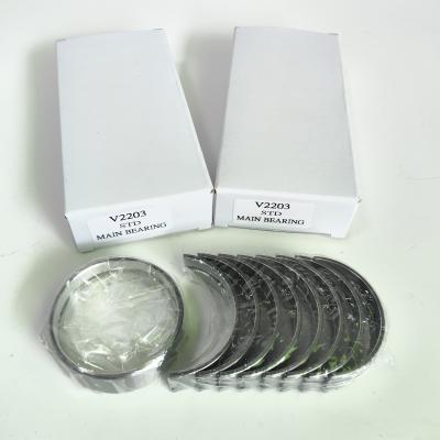 China 17311‑22200 V2203 STD Main Bearing Set For Kubota V2203 Diesel Engine for sale