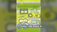 Z750 Overhaul Rebuild Kit For Kubota Engine L175 L185 L1501 Tractor Repair