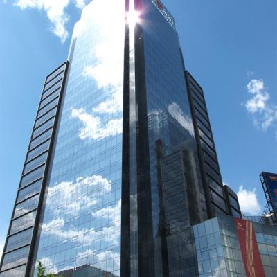 China Class A Fireproof Unitized Curtain Wall Waterproof Anodizing for sale