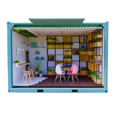 China Fast Assembly Detachable Container 20ft Prefab Container House for sale