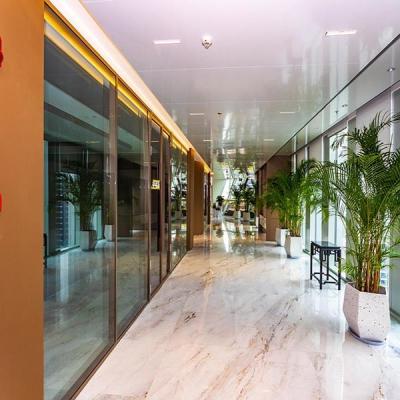 Cina 5mm 6mm 10mm Divisione di doppio vetro con telaio lucidato argento in vendita