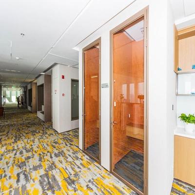 Cina 5mm 6mm 10mm Divisione di doppio vetro con telaio lucidato argento in vendita