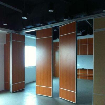 Cina 65 mm pannello divisorio mobile con telaio in alluminio porta singola doppia in vendita