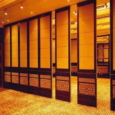 Cina 65 mm pannello divisorio mobile con telaio in alluminio porta singola doppia in vendita