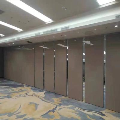 China Sound Insulation Movable Partition With Single Door Aluminum Frame for sale