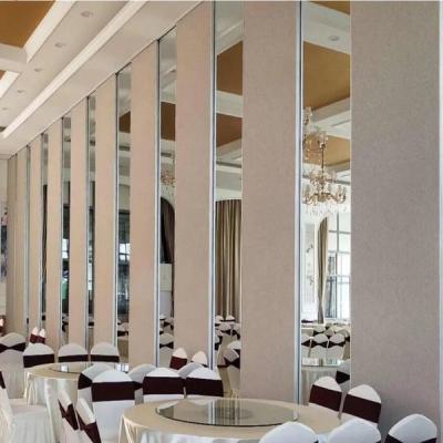 China Aluminum Frame Movable Partition Wall 65mm For Efficient Space Utilization for sale