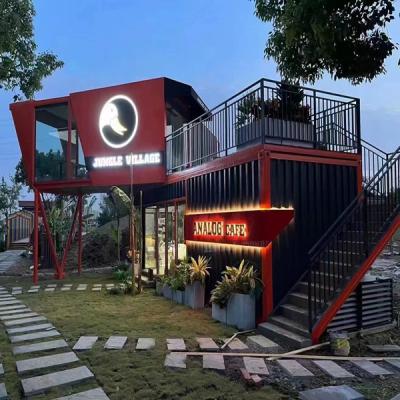 Cina Contenitore creativo innovativo personalizzabile casa acciaio prefabbricato espandibile in vendita