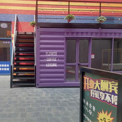 Cina Contenitore creativo innovativo personalizzabile casa acciaio prefabbricato espandibile in vendita