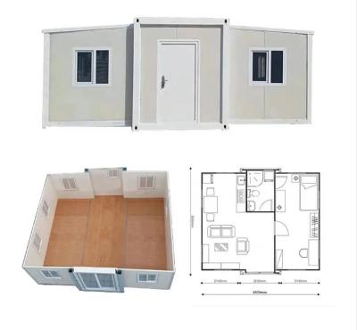 China Movable Prefab Expandable Container Modern Home Luxury Villa Expandable Shipping Container for sale