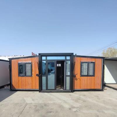 China 3 In 1 20ft Prefabricated Modular Portable Expandable Homes for sale
