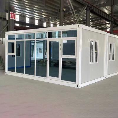 China Prefabricated Steel Structure House Prefab customized Container House Moveable House Flat Pack Container Office Project for sale
