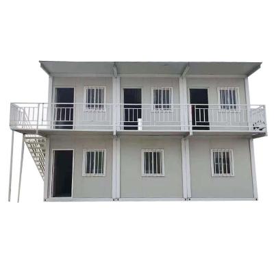 China Modern Design Steel and Sandwich Panel Modular Customized Container House Dormitory for Office or Mall Use Flat Pack Str for sale