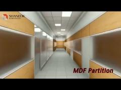 Wall MDF Partition Board Decorative High Strength Modern For Restaurant