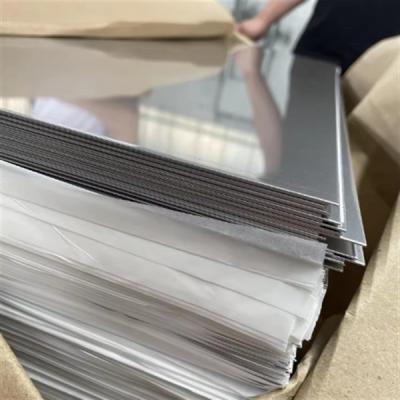 China 06Cr17Ni12Mo2 DIN 1.4401 ASTM 316 Roestvrij staalplaat BA-oppervlak voor constructie Te koop