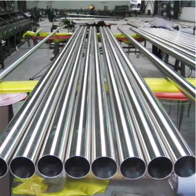 Cina Finitura a specchio Tubo in acciaio inossidabile ornamentale 25 mm BS 1387 ASTM Standard in vendita