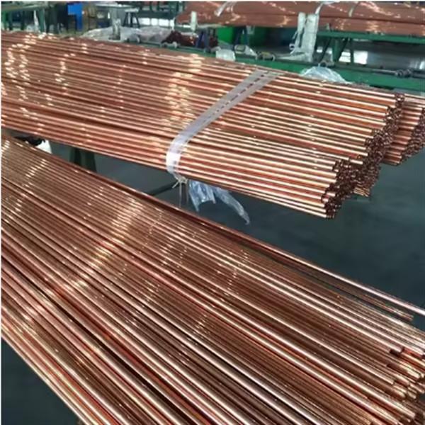 Quality ASTM B88 Hard Drawn Copper Pipe 10mm-50mm For Industrial Refrigeration Systems for sale
