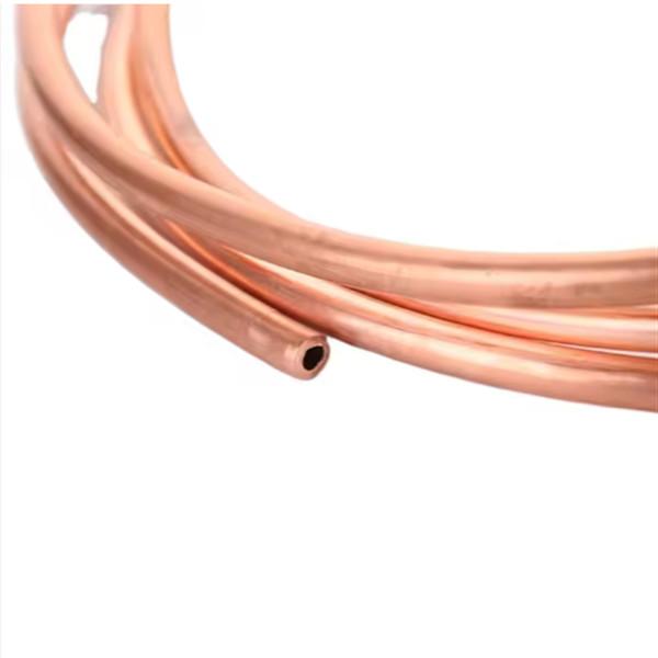 Quality Thin Wall Copper Pipe 12mm-35mm 0.6-1.2mm Thickness Low Pressure Applications for sale