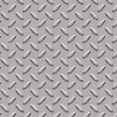 Cina Foglio di alluminio anodizzato 3003 Foglio di alluminio antiscivolo con disegno 48x96 in vendita
