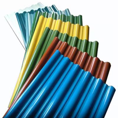 China ASTM A755 PPGI 角型鋼板 0.2mm-1.5mm 角型彩型屋根板 for sale