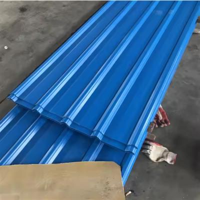 Cina Fogli di acciaio PPGI ad alta resistenza taglio personalizzato dimensioni pre-dipinte Fogli corrugati in ferro galvanizzato in vendita