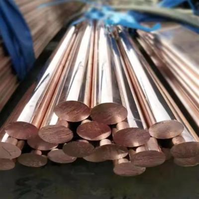 Cina ASTM B187 Rame rotonda di rame Alta conducibilità 99,9% Rame di rame puro in vendita